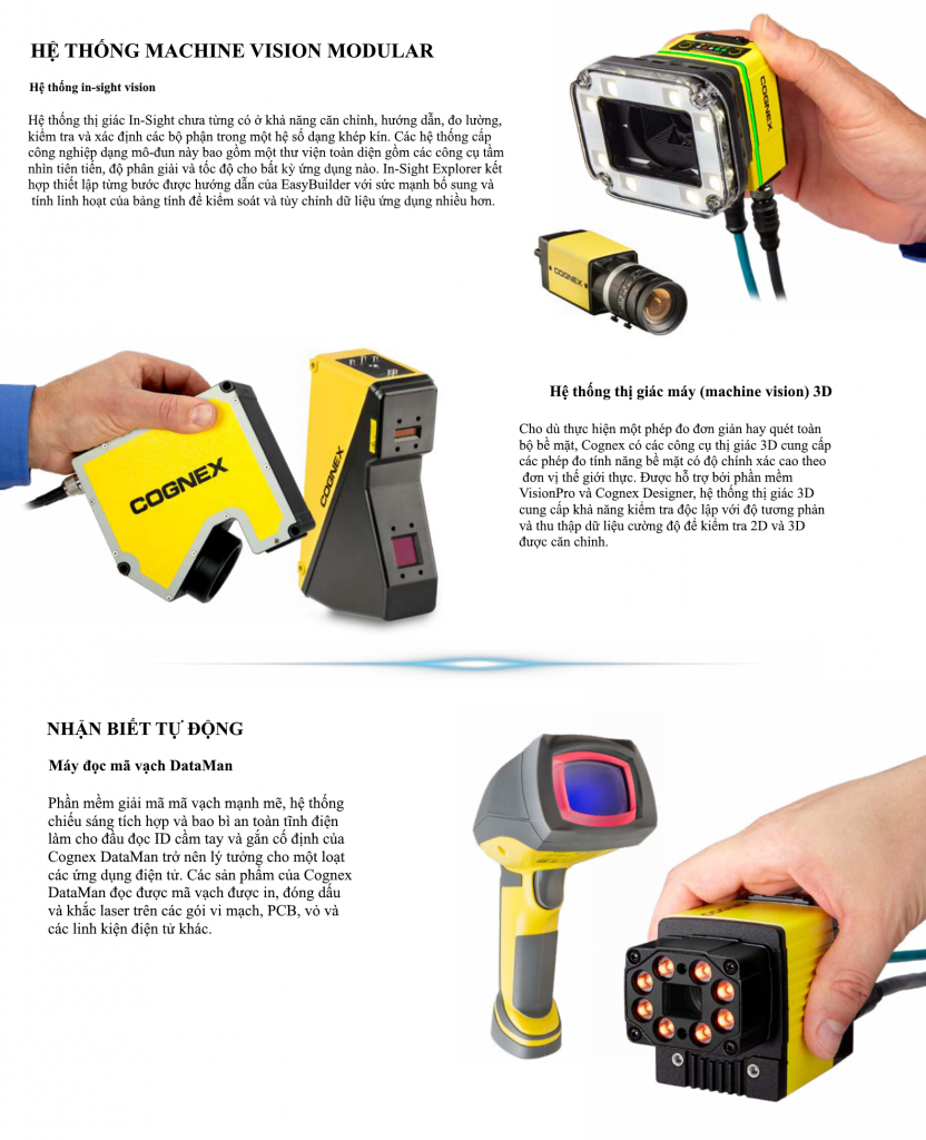COGNEX TOP MACHINE VISION AND BARCODE READER - Vũ Lê Tech