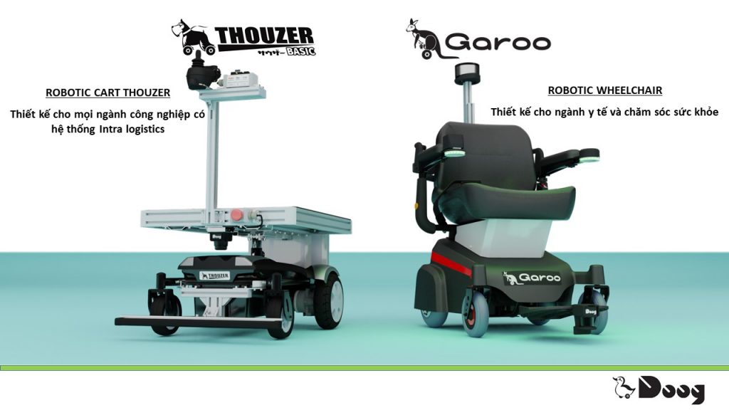 Mobile Robot - Robot Di Động Doog - Vũ Lê Tech