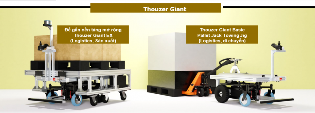 Robot Di Động Thouzer Giant Doog - Vũ Lê Tech