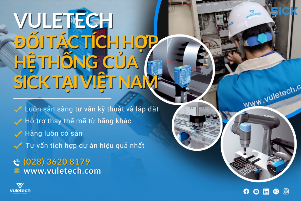 VŨ LÊ: ĐỐI TÁC TÍCH HỢP HỆ THỐNG CỦA SICK VIỆT NAM - Vũ Lê Tech
